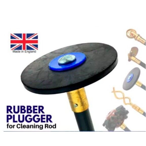 HOROBIN CLEANING ROD HEAD SEWAGE DRAIN SCRAPER PLUNGERS FORK RUBBER ...