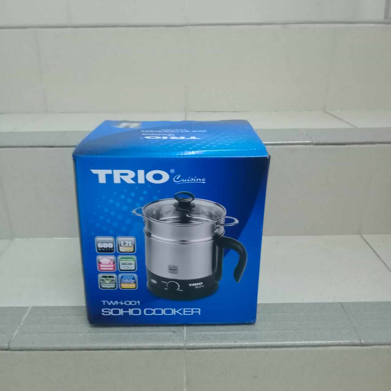TRIO SOHO STAINLESS STEEL MINI MULTI COOKER (1.2L) - TWH-001 | Lazada