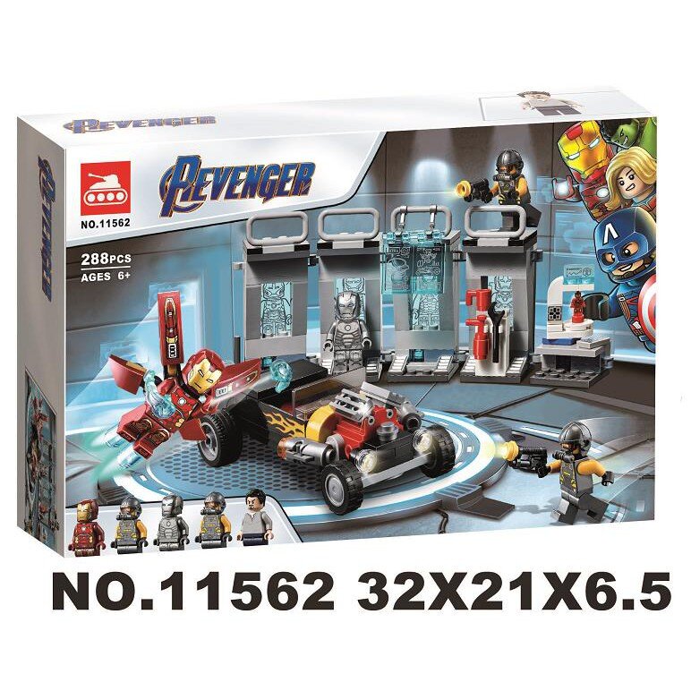 11562 IRONMAN ARMORY BUILDING BLOCKS | Lazada