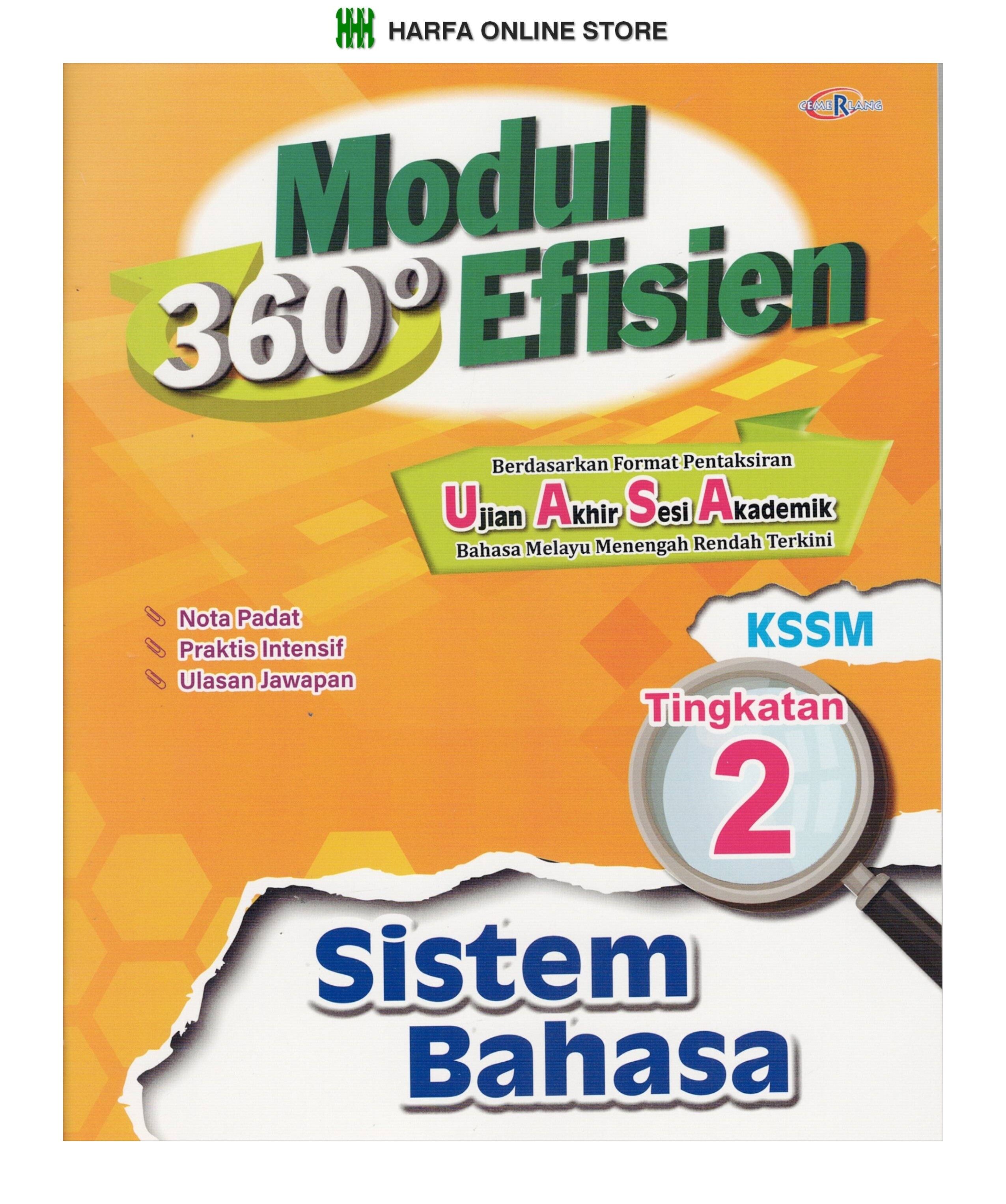 Buku Latihan Modul 360 Efisien Sistem Bahasa Uasa Tingkatan 2 Kssm