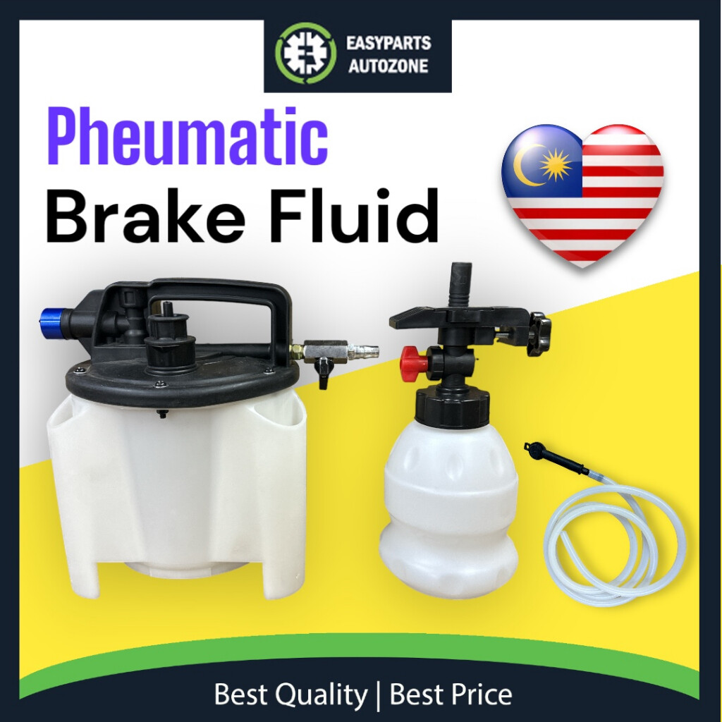 Autozone 2L Pneumatic Brake Fluid Bleeder Tools Kit Car Air Extractor ...