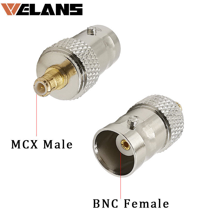 1Pcs MCX ปลั๊ก BNC หญิงแจ็ค RF Coaxial Coax Adapter Connector สำหรับ DS0201 /DSO201 /Dso Quad ...