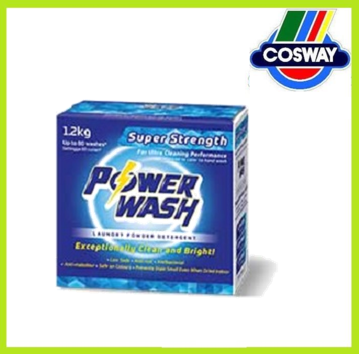 Cosway PowerWash Laundry Powder Detergent - Super Strength | Lazada