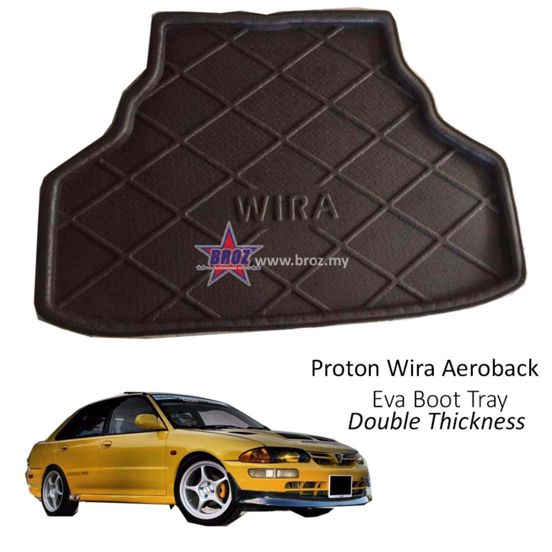 For Proton Wira Aeroback EVA Copolymer EVA Boot Tray Luggage Cargo ...