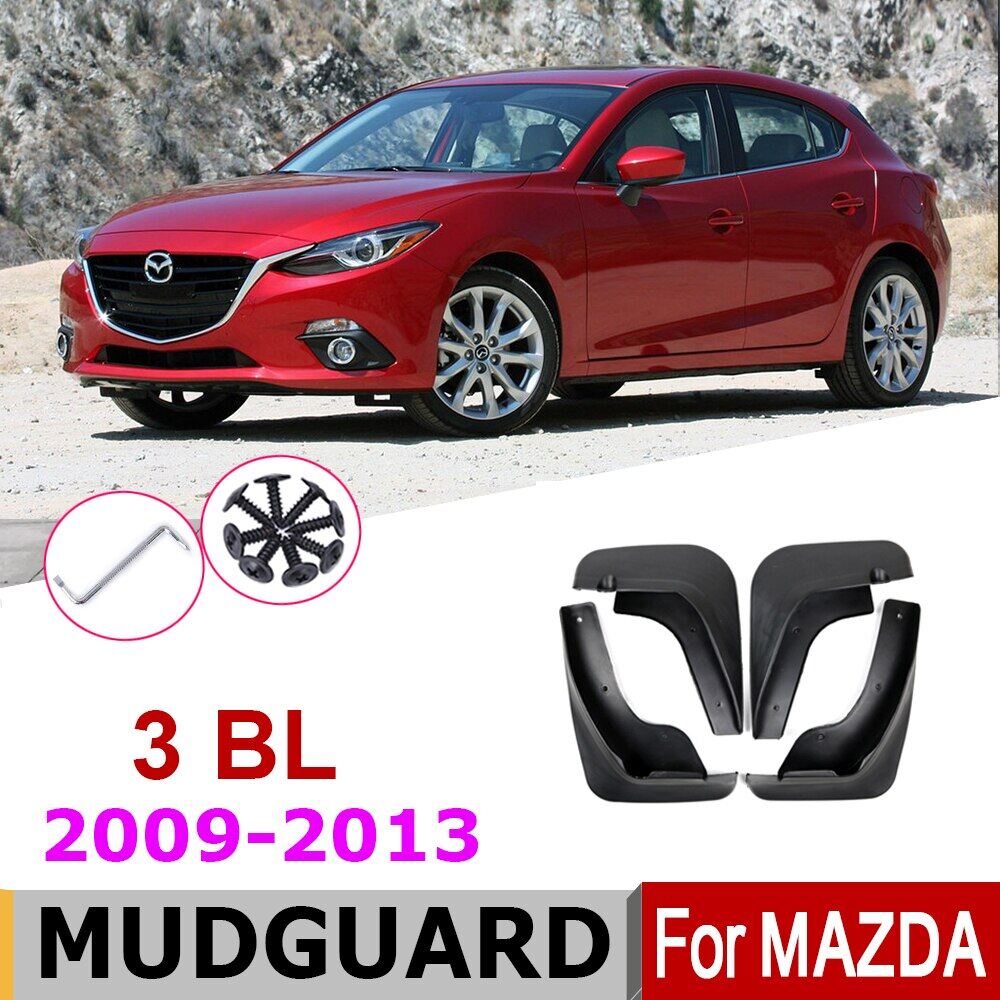 รถโคลนสำหรับ Mazda 3 2010 BL Axela Sedan 2014-2008 4ชิ้นแม่พิมพ์ ...