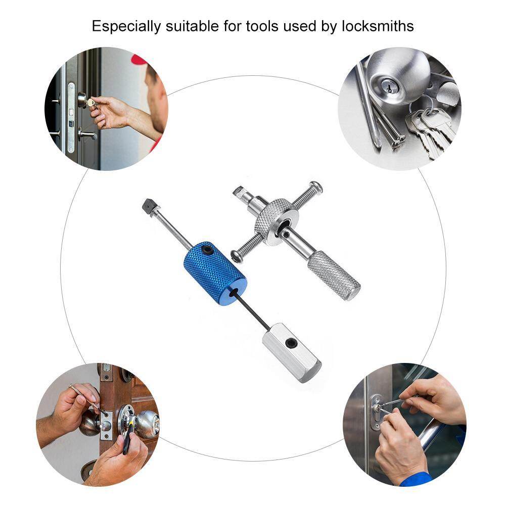 Peggybuy 2pcs Disc Detainer อุปกรณ์ช่างกุญแจกุญแจล็อค LOCK Picks Set ...