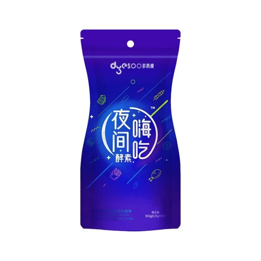 DYESOO多燕瘦SOSO STICK谢娜推荐蓝莓酵素果冻SOSO棒郑多燕亲研多燕瘦清肠排宿便Enzyme Blueberry Jelly ...