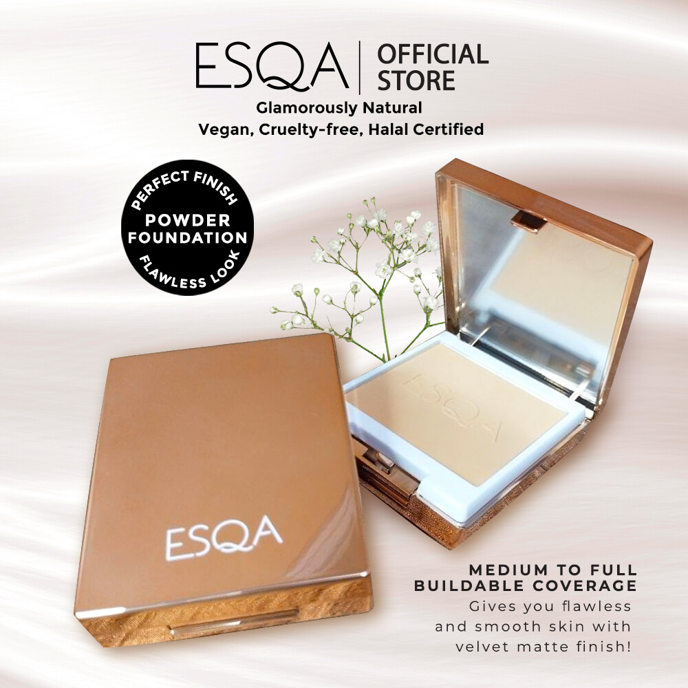 ESQA Flawless Powder Foundation | Lazada