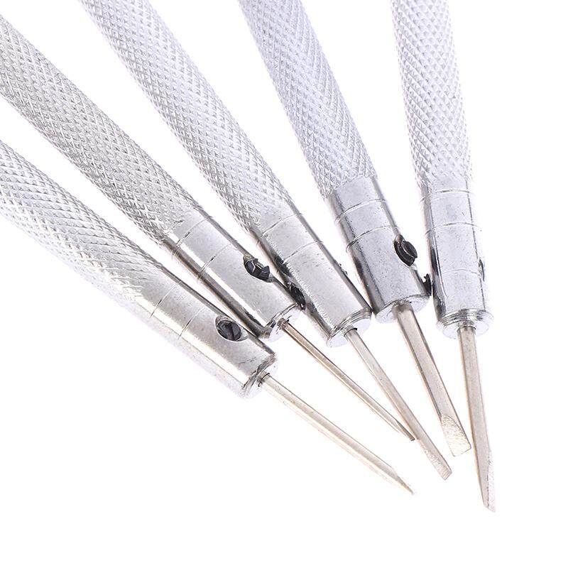5x Screwdriver Set Eyeglasses Watch Jewelry Watchmaker Repair Precision ...