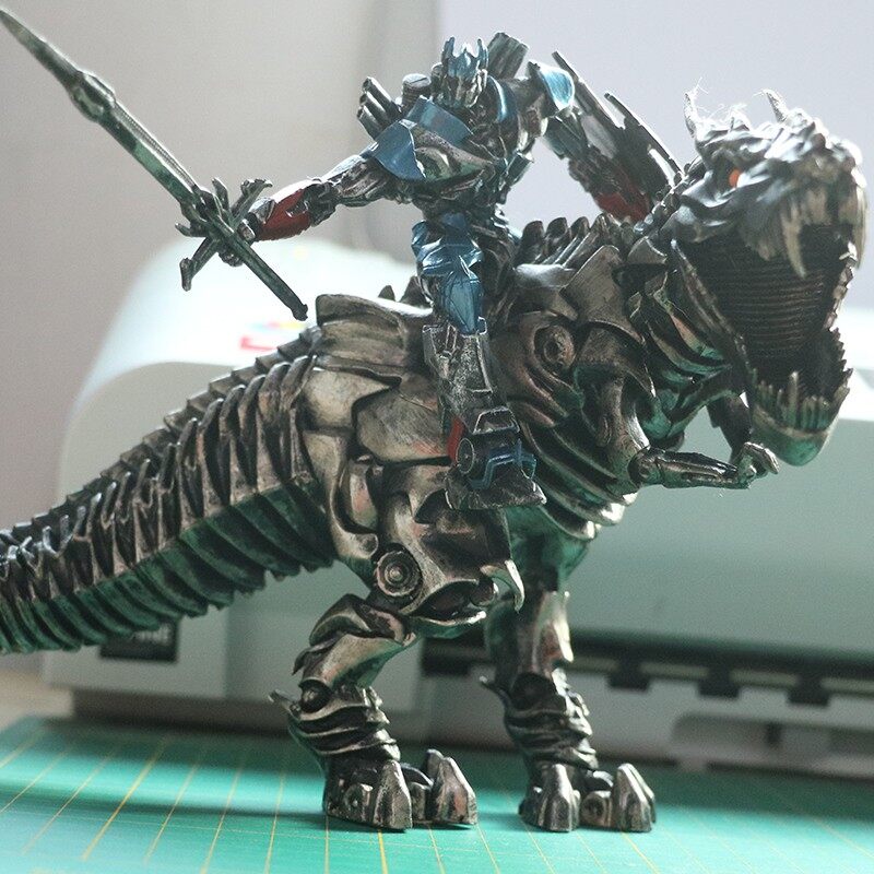 Tyrannosaurus Rex Grimlock รูปการกระทำหม้อแปลงไฟฟ้า4อายุของมหาวิบัติ ...