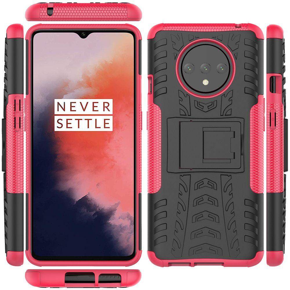 OnePlus 7T Case, EabHulie Heavy Duty Armor Tough Hybrid Shockproof Dual ...