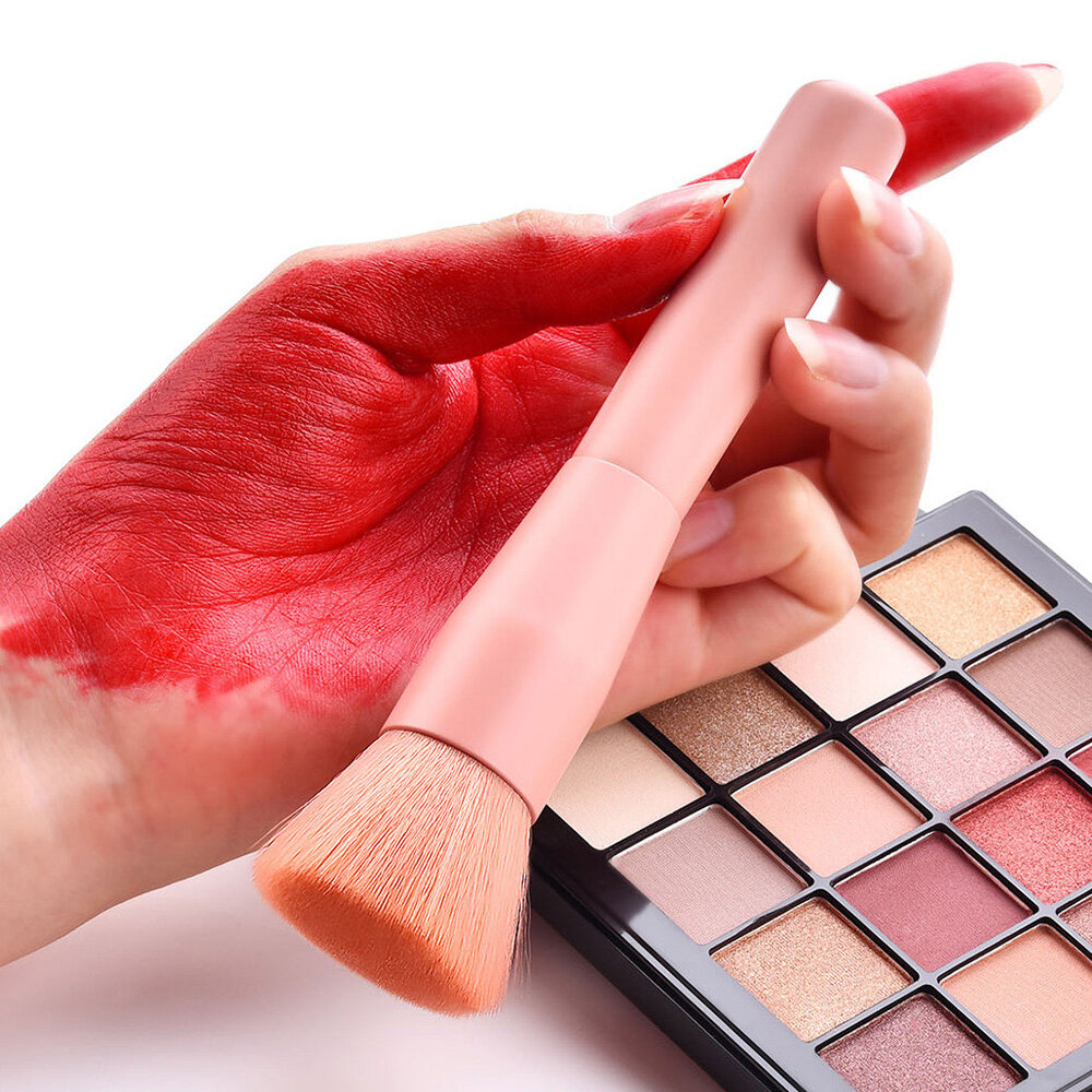 Face Buffing Powder Brush Angled Beauty Tools Multifunctional Makeup ...