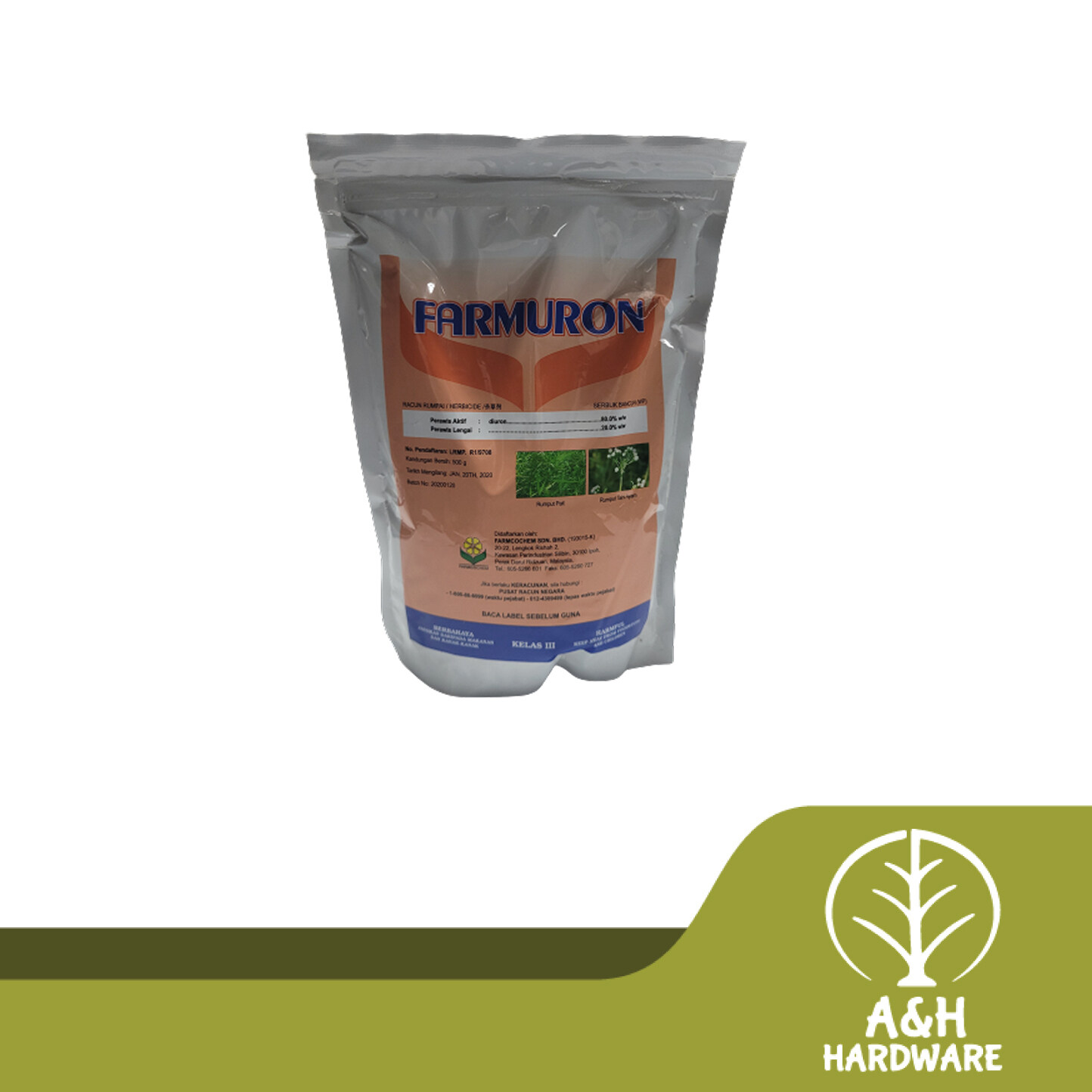 [Ready Stock] Farmuron Racun Rumpai/Weed Killers 500g | Lazada