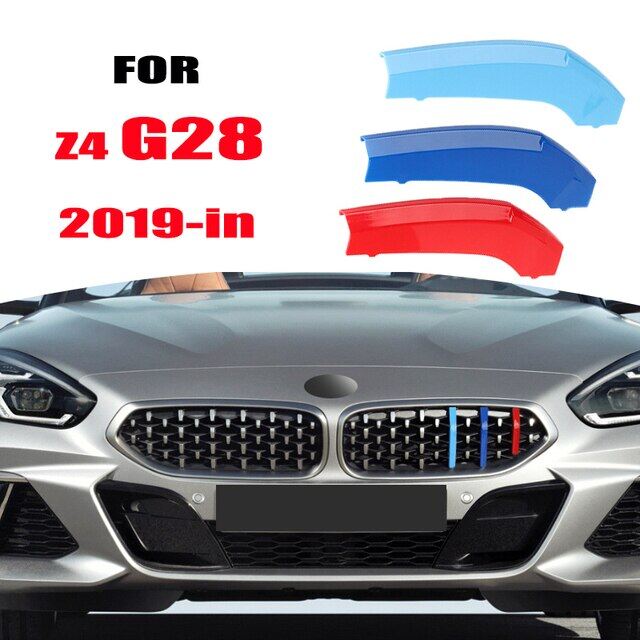 M Sport สไตล์ด้านหน้า Grille Trim หน้าปกแผ่นกรอบสติกเกอร์สำหรับ BMW X3 ...
