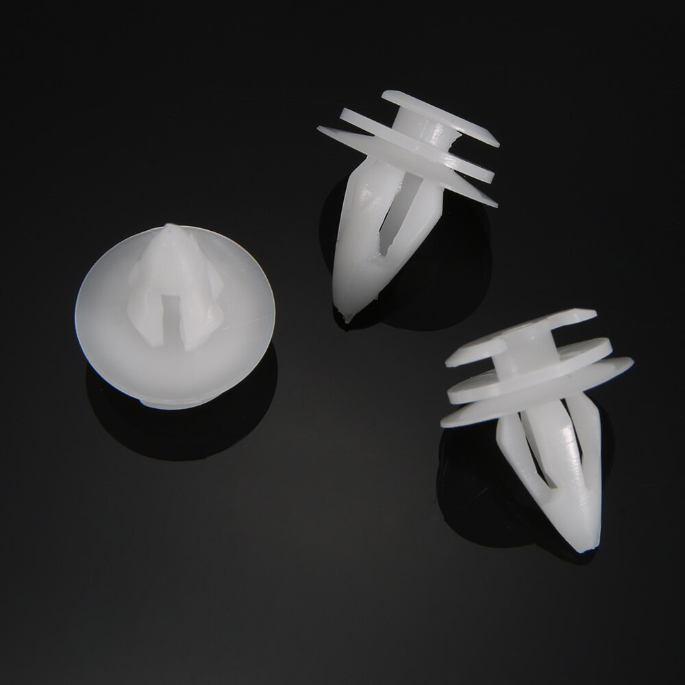 50 PCSประตูภายในตัวยึดแผงตัดแต่งคลิปFastenerที่หนีบบูทสำหรับBMW E36 E46 ...