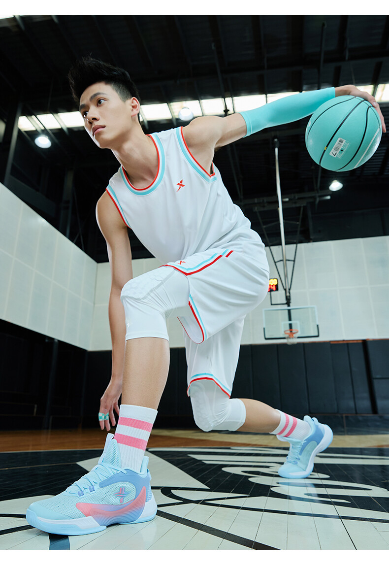 Xtep Jeremy Lin LIN-STORM Mens Basketball Shoes Wear-resistant Shock ...