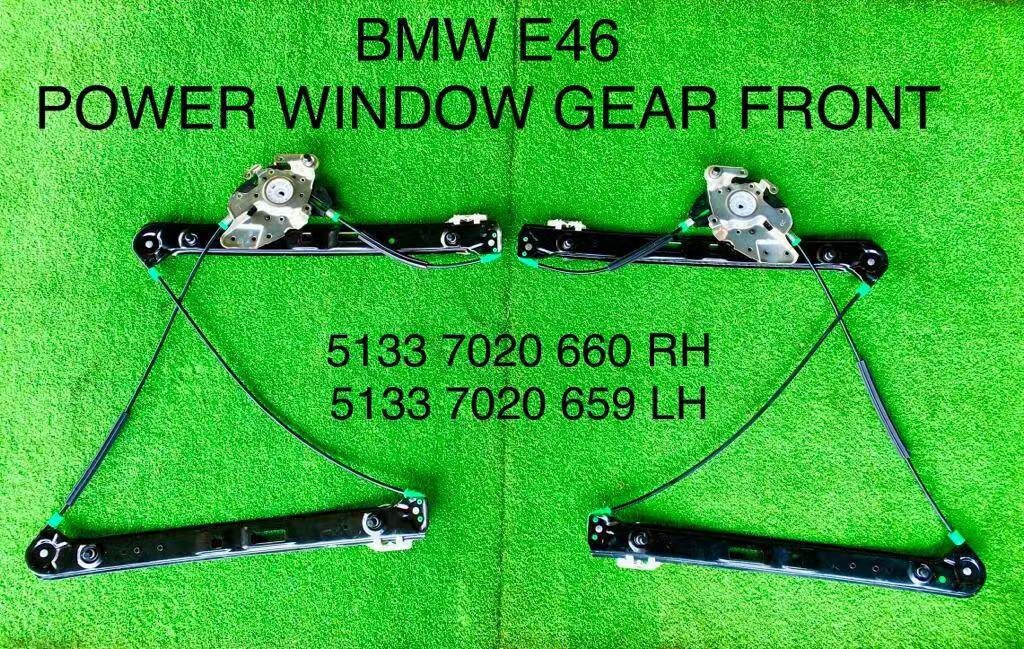 BMW E46 POWER WINDOW GEAR BRACKET FRONT | Lazada