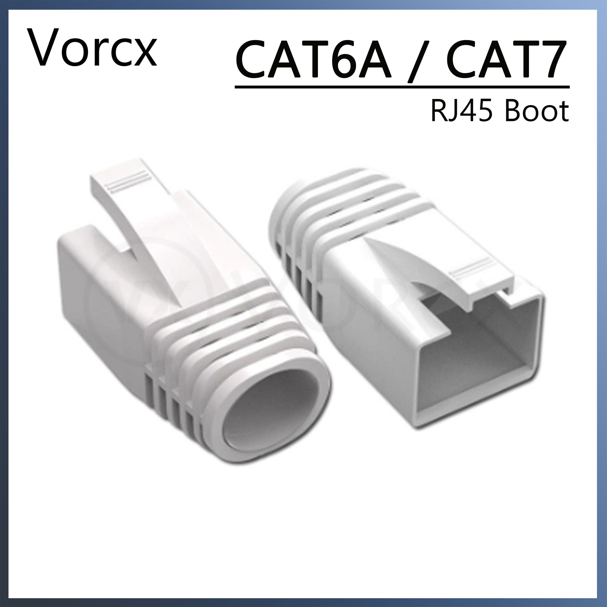 DB2 RJ45 Rubber Boot 8mm for CAT6A or CAT7 UTP STP Unshielded Shielded ...