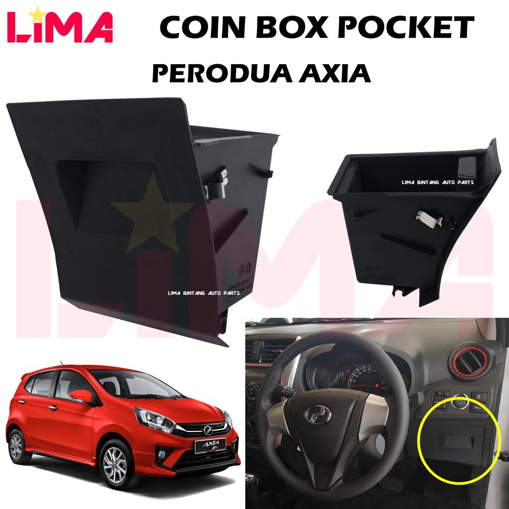 PERODUA AXIA COIN BOX POCKET *ORIGINAL* | Lazada