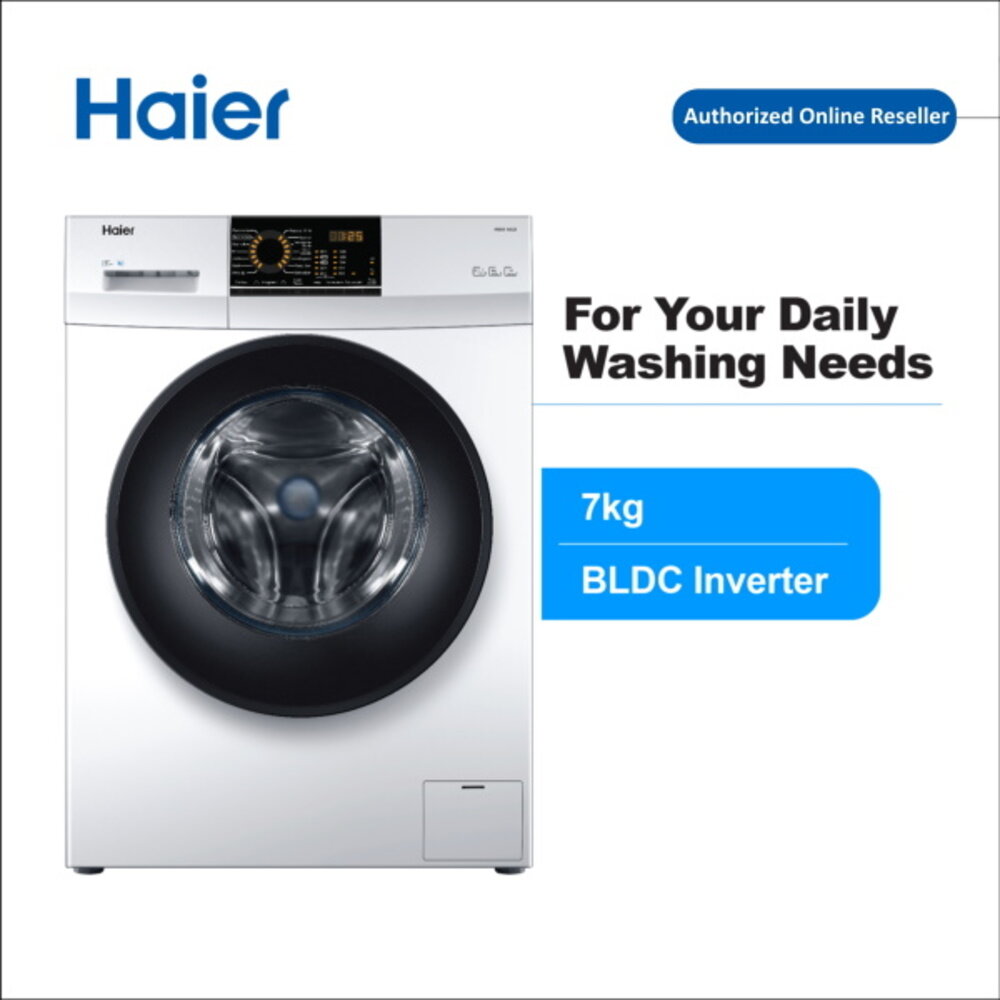 Haier (7kg/10kg) Front Load Inverter Washing Machine HWM100-FD10829 ...