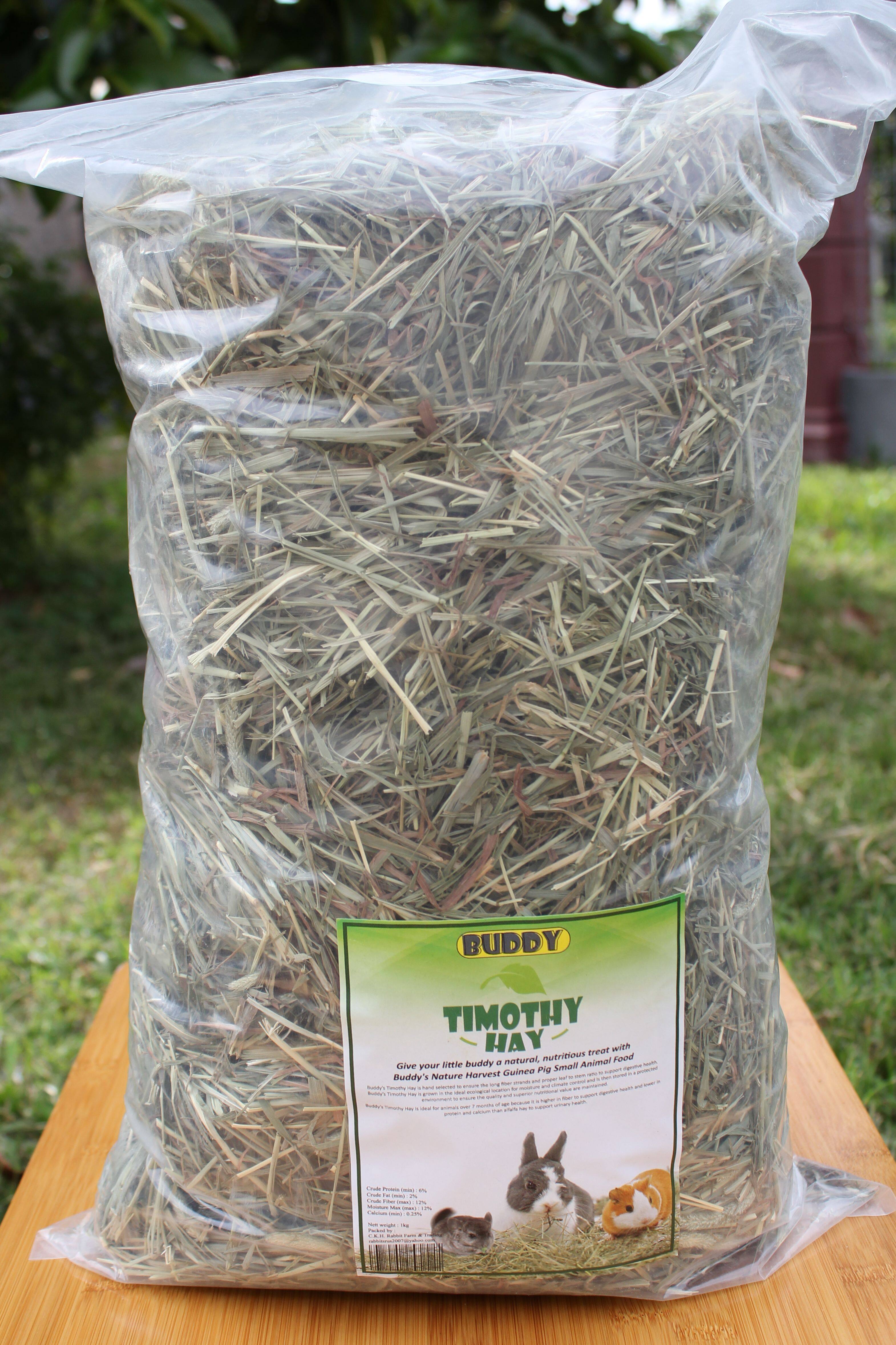 TIMOTHY Hay for Rabbit, Hamster, Guinea Pig 1KG | Lazada