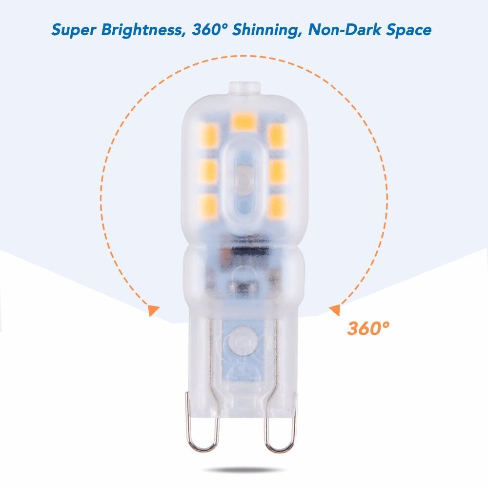 CanLing G9 Led 220V G9 Mini Corn Light 2835 SMD Bombillas Led 3W 5W Ampul 240V Spot Light ...