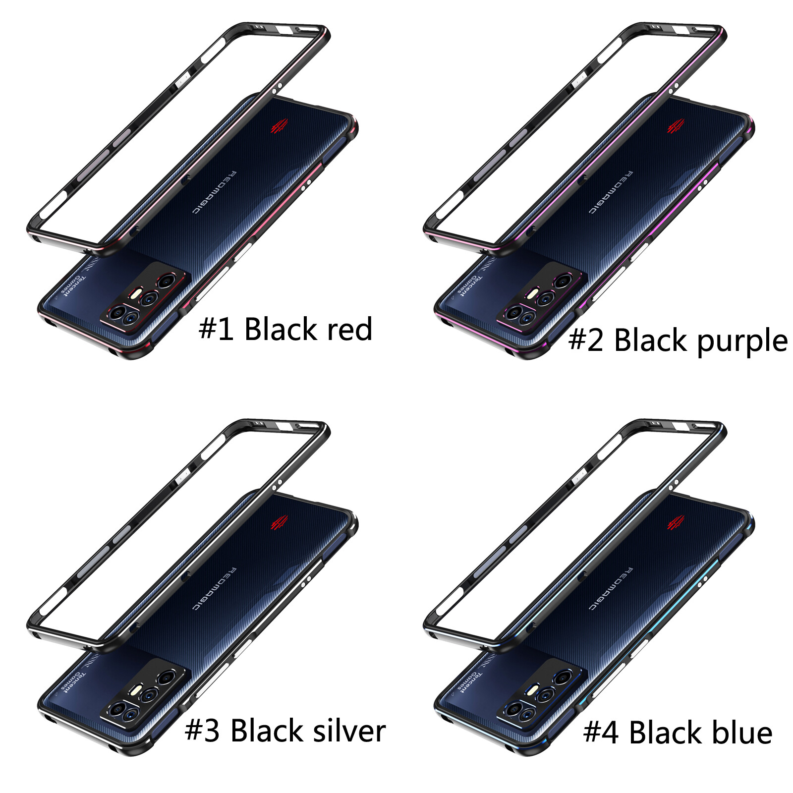 [Free Gift] Nubia Red Magic 6R Case Red Magic 6 Pro Bumper Case Red ...