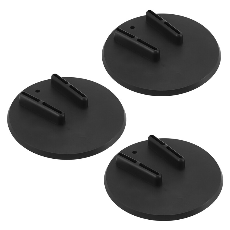 3X Motorcycle Kickstand Pad Kick Stand Coaster Puck for Touring ...