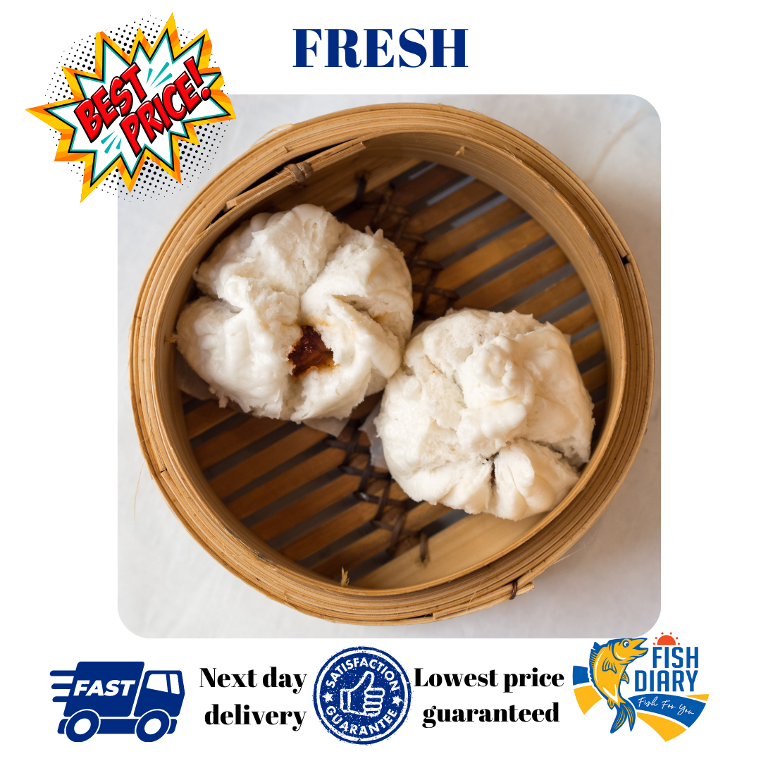 Fish For You小叉烧包/small Char Siew Pao- 4pcs（港式点心/ DimSum) (FREE DELIVERY ...