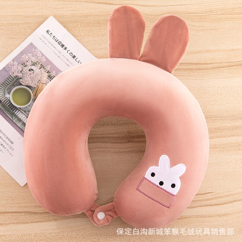 Torapo New Design Memory Foam Cartoon Design U-shaped Neck Pillow 100% ...