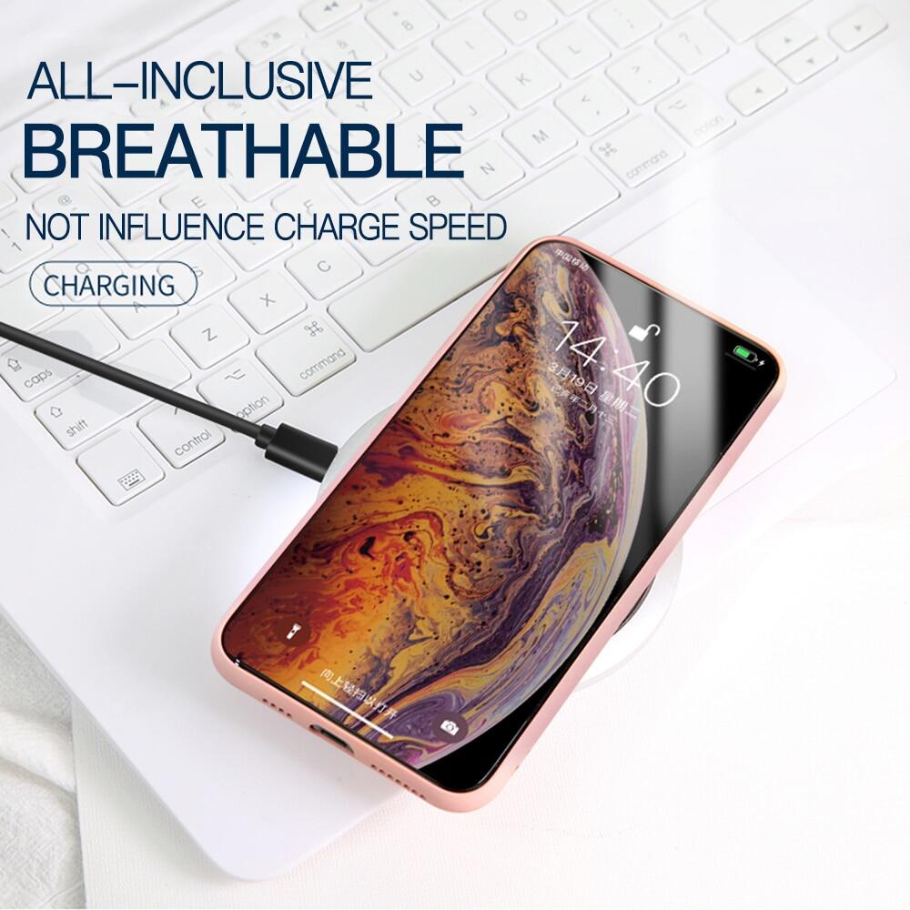 ของเหลวซิลิโคนเคสโทรศัพท์สำหรับ Samsung Galaxy A10 A20 A30 A40 A50 A60 A70 A80 S9 S8 S10 Plus ...