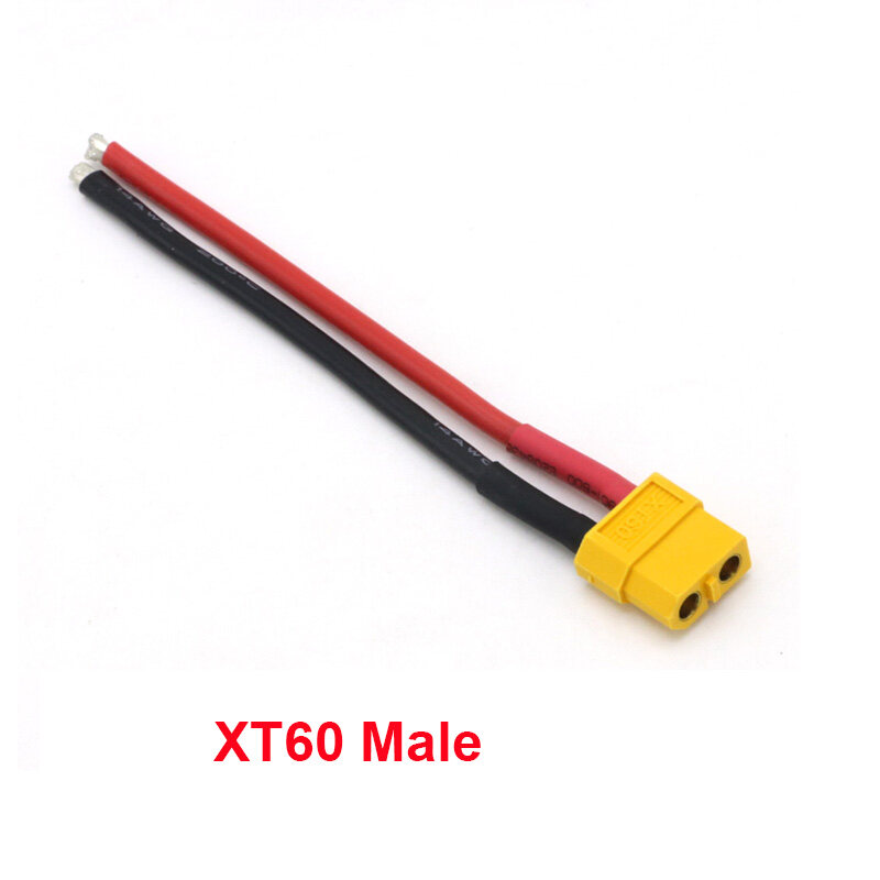 XT60 XT30 T XT90 MPX TRX plug Connector Male / Female Connector plug with 14 /18AWG Silicone ...