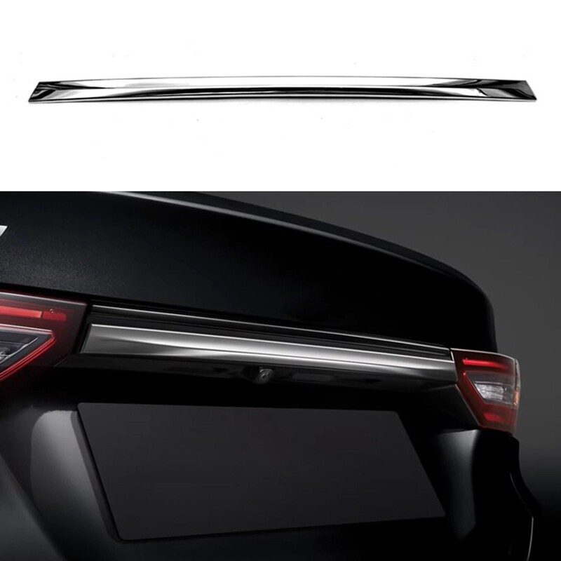 For 2023 Toyota Yaris Ativ VIOS ABS Chrome Rear Boot Door Trunk Lid ...