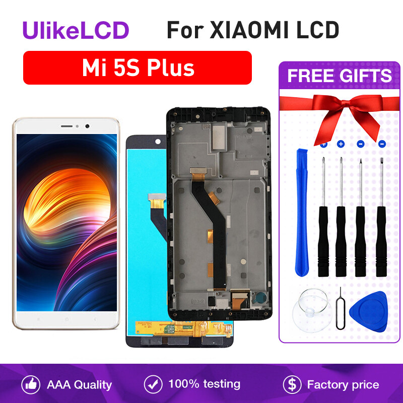 5.7สำหรับXiaomi 5S Plus Mi5S Plusหน้าจอLCDจอแสดงผลหน้าจอสัมผัสชิ้นส่วน ...