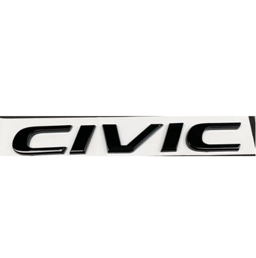 CIVIC Logo Sticker Honda Civic Car Rear Emblem Logo Sticker ' | Lazada