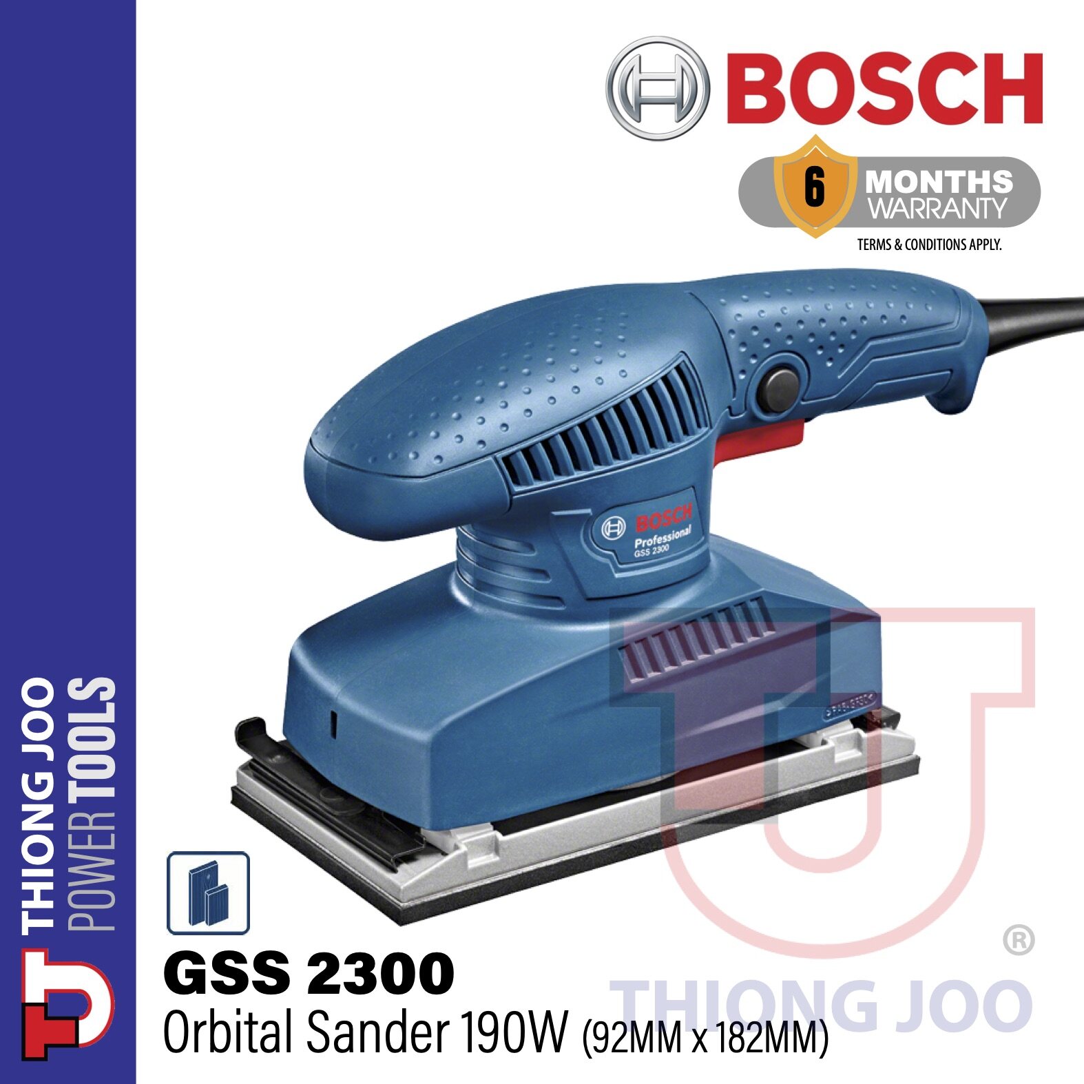 BOSCH GSS 2300 ORBITAL SANDER | Lazada