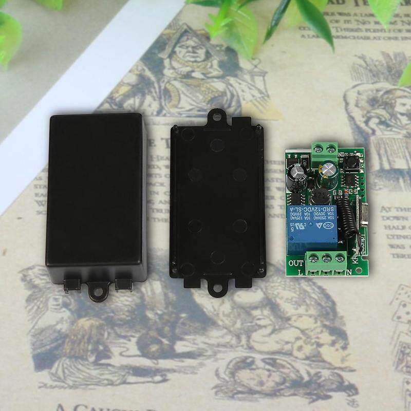 Universal 433 MHz AC 220V 1 Channel Remote Control Switch Mini Wireless ...
