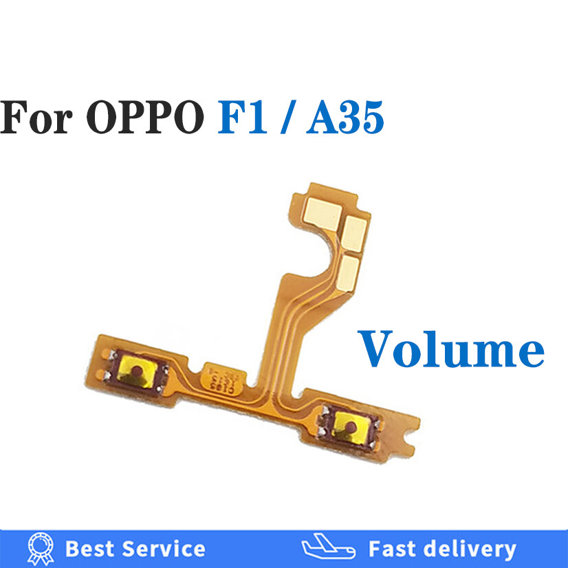New For OPPO A35 F1 F1F Power on / off Switch Button Side Key Volume Up ...