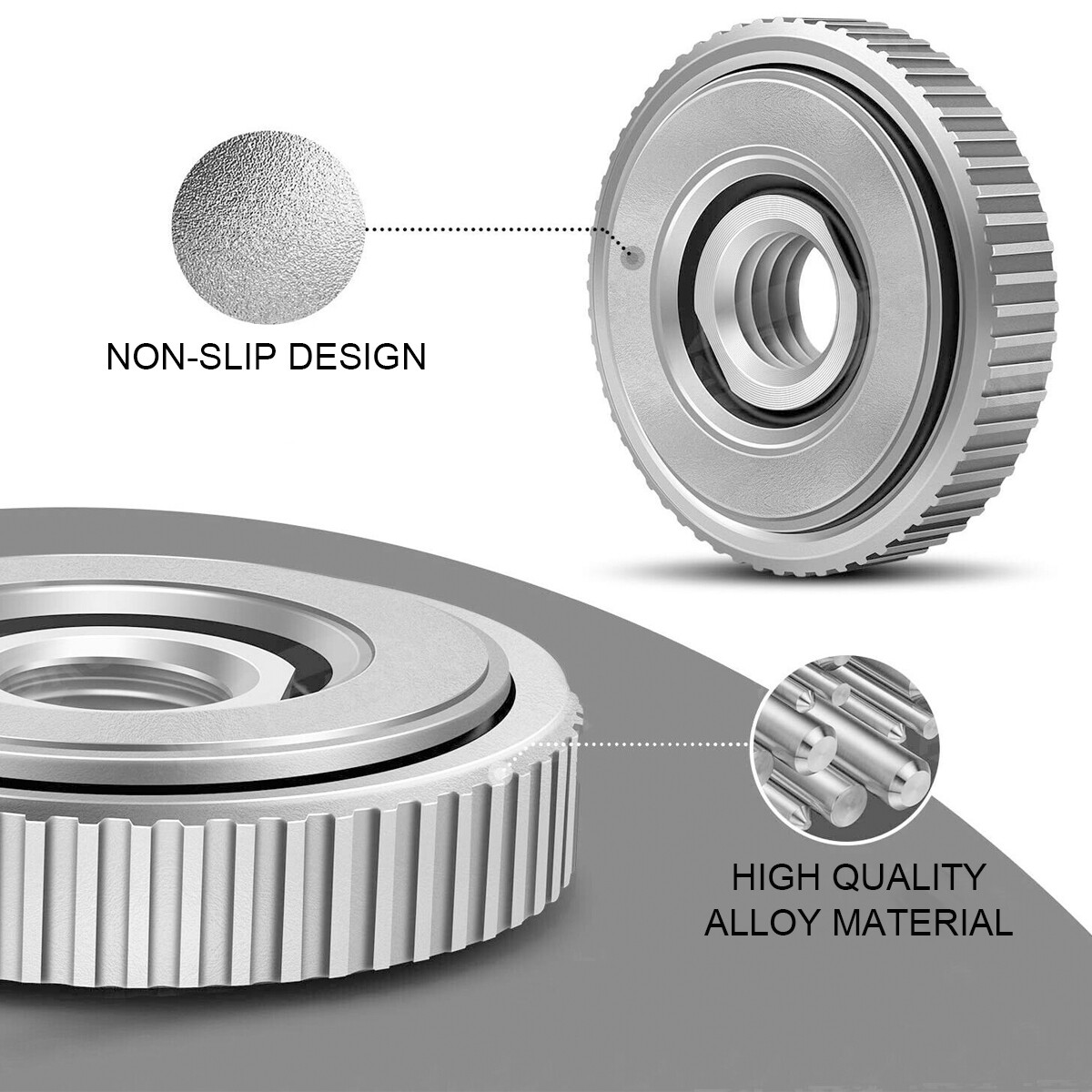 1 PCS2 PCS4 PCS M14 Quick Release Nut สกรูสำหรับ Bosch Metabo เครื่องบด ...