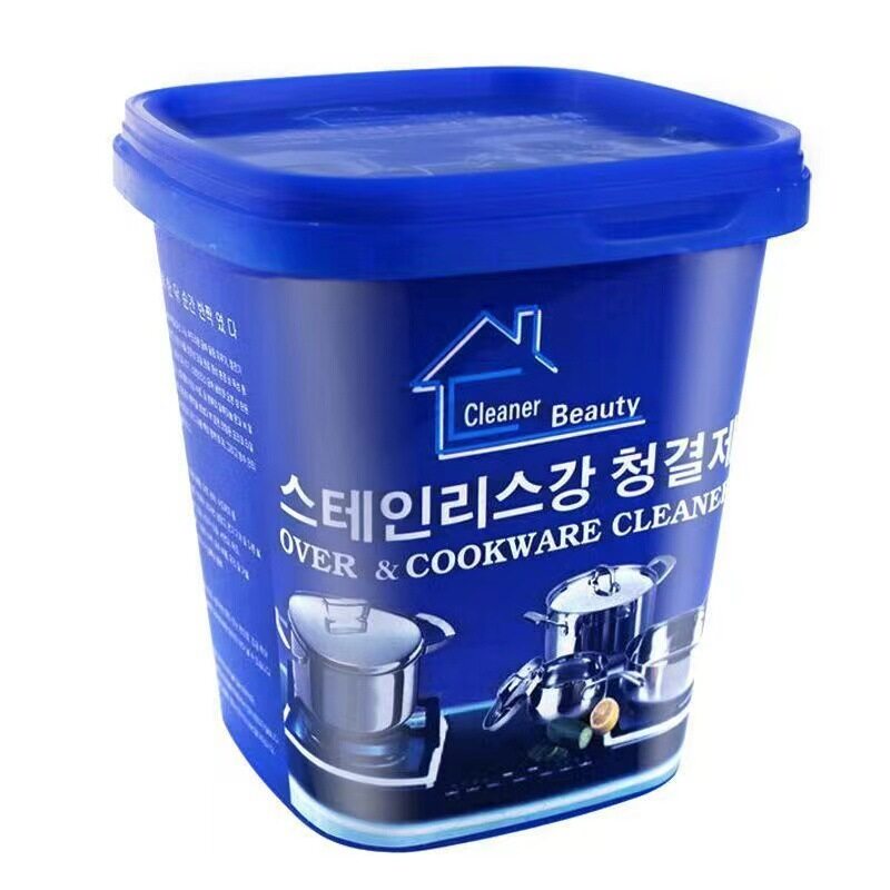 [500g]Household Stainless Steel Magic Cleaning Cream Cookware Cleaner ...