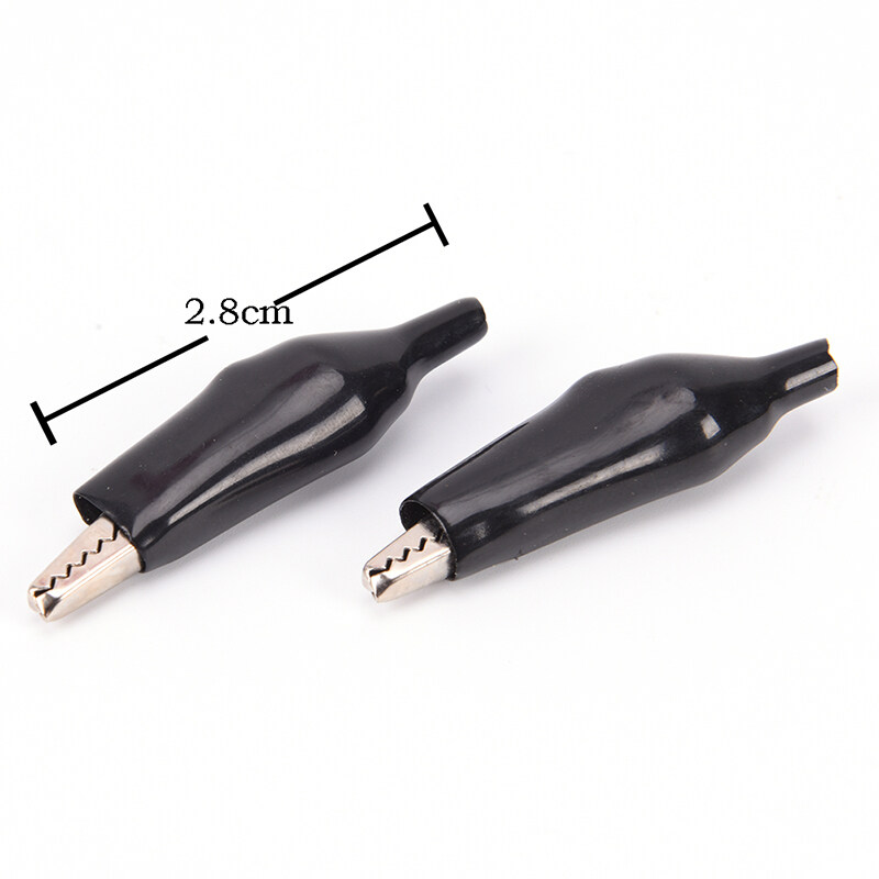 Sporter 10pcs small insulation boot metal alligator clip electric test ...