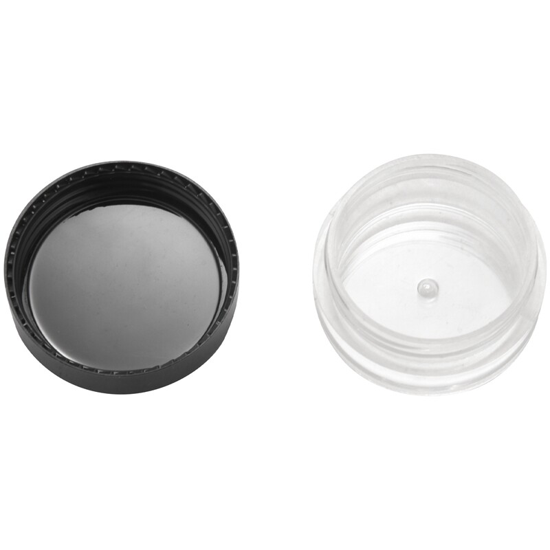 12pcs Assorted 5g Empty Plastic Makeup Jars Pots Travel Face Cream ...