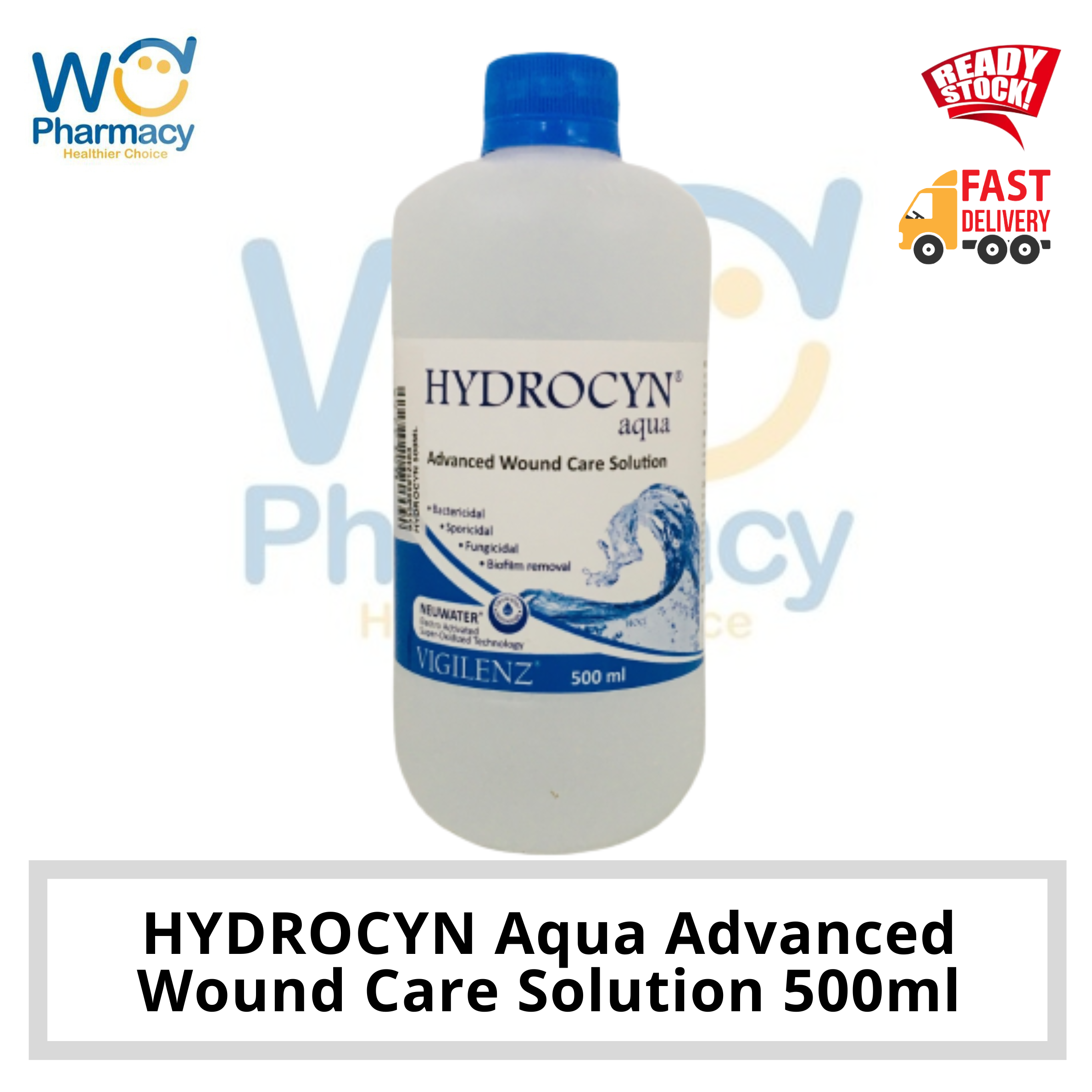 Vigilenz Hydrocyn Aqua Advanced Wound Care Solution 500ml | Lazada