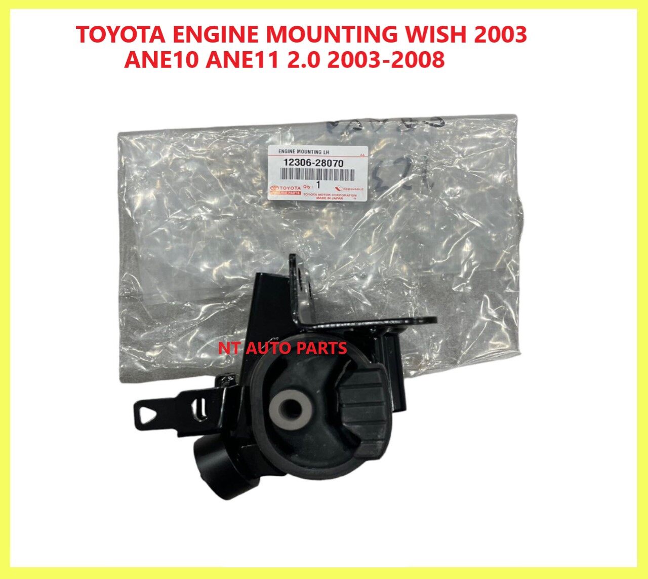 100% ORIGINAL TOYOTA JAPAN !!! TOYOTA WISH ANE10 ANE11 2.0 2003-2008 ...