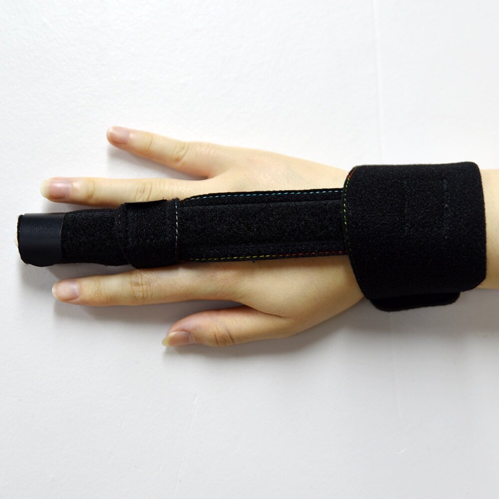 FY Adjustable Finger Support Brace Finger Fractures Splint Trigger ...