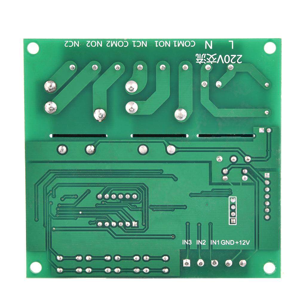 220V Motor Forward / Reverse Control Board Two Relay Delay Timing Cycle Module - MixASale