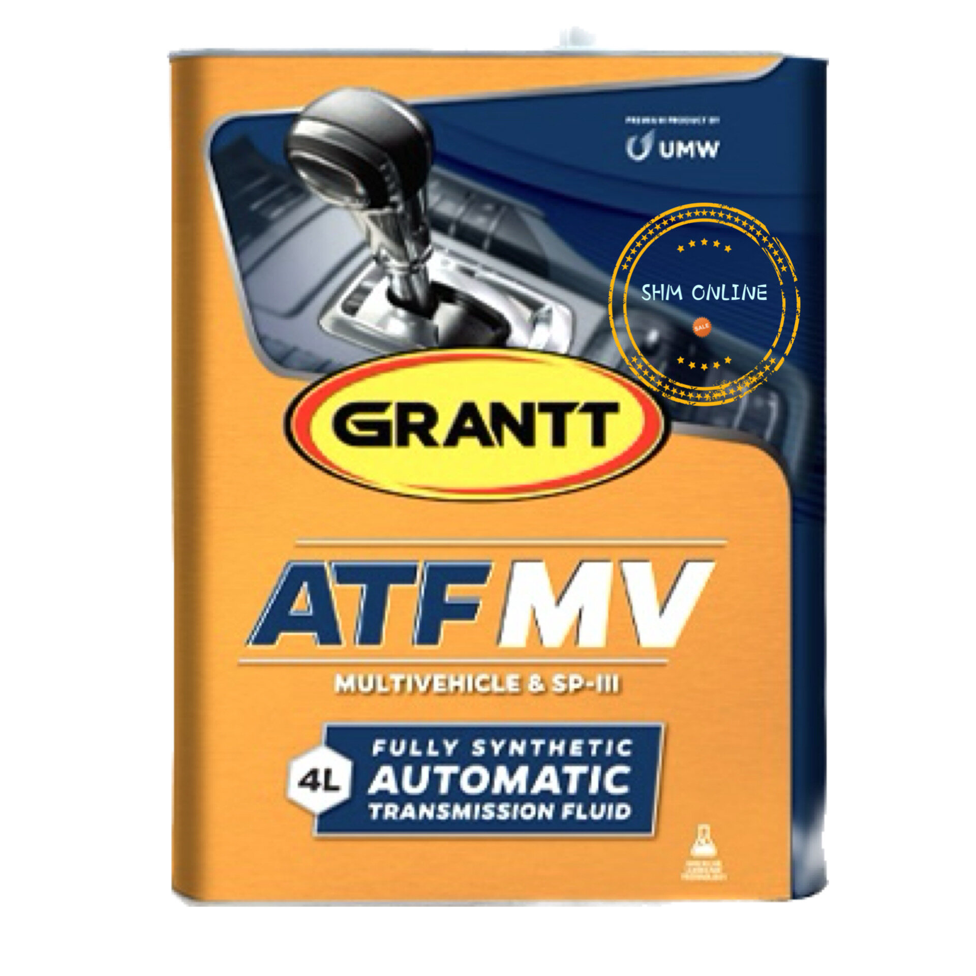 4L GRANTT ATF MV MULTI-VEHICLE & SP-III AUTO TRANSMISSION FLUID. 4 ...
