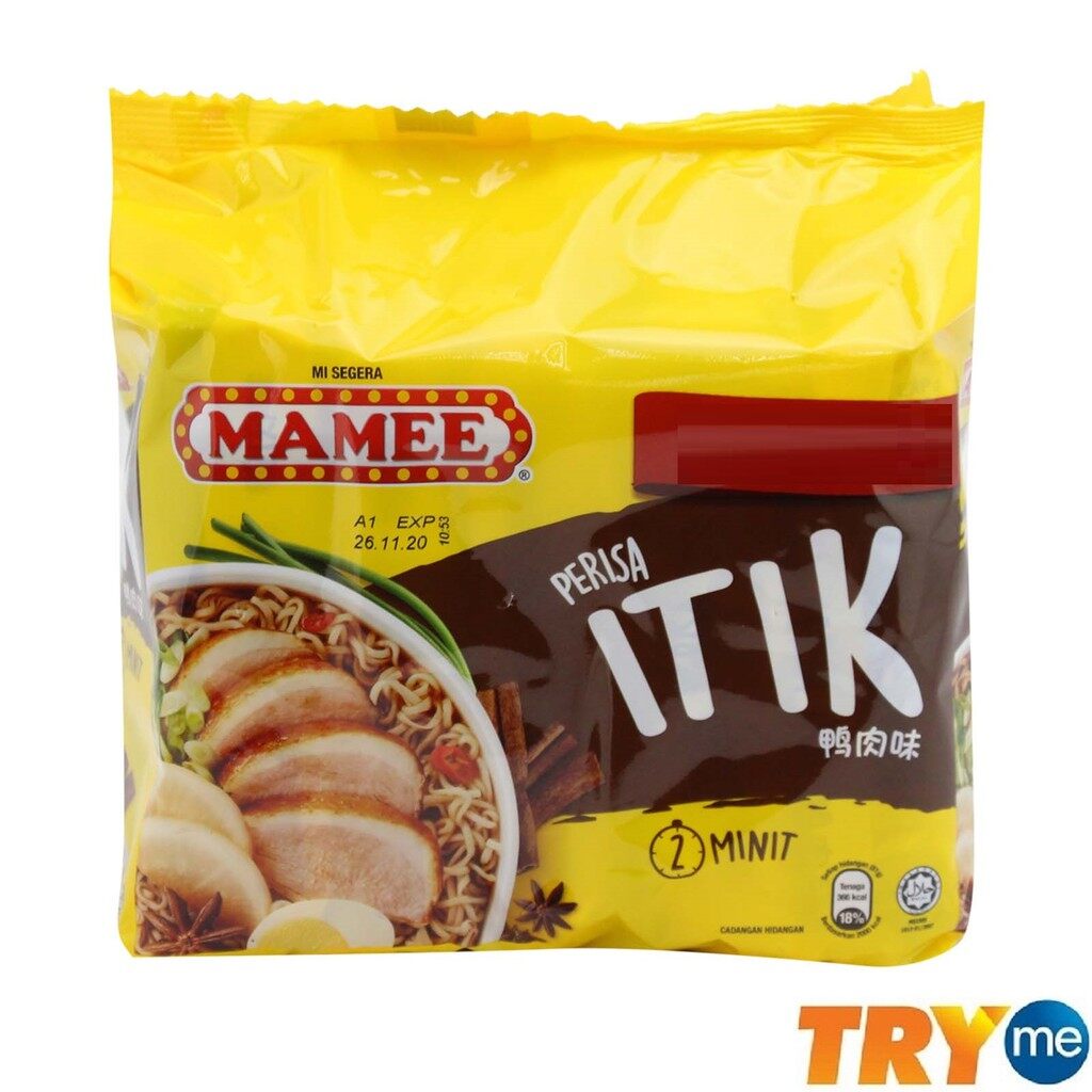 Mamee Instant Noodles (76g x 5's) - Duck | Lazada