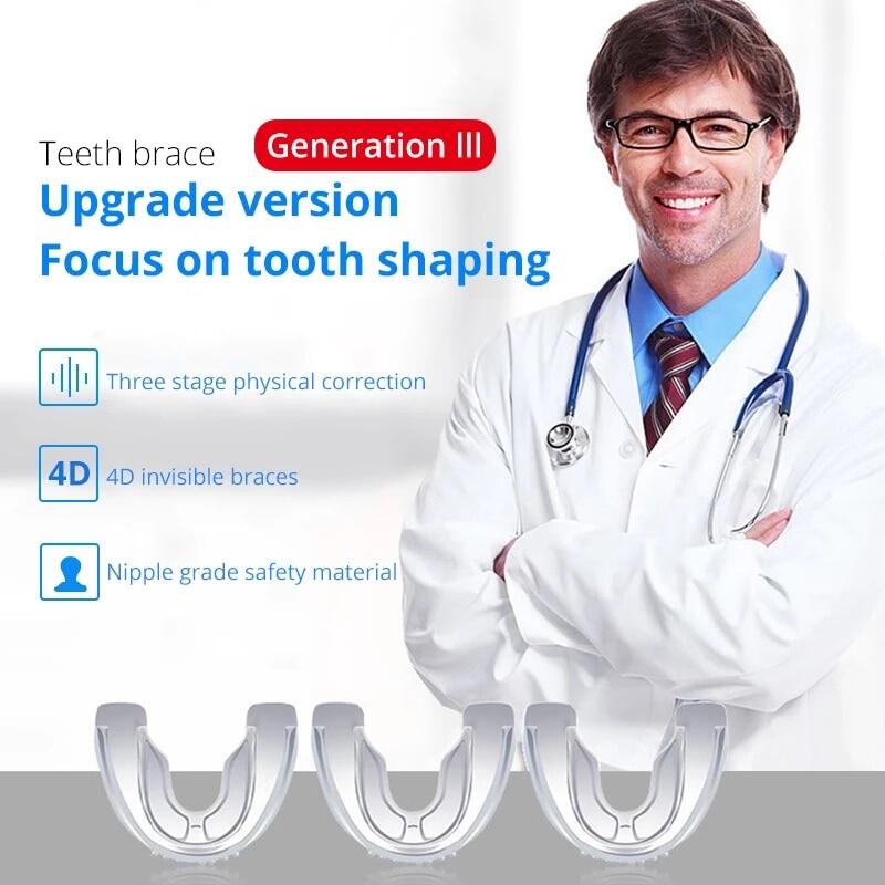Orthodontic 3pcs/set Tooth Trainer Dental Tooth Appliance Alignment ...