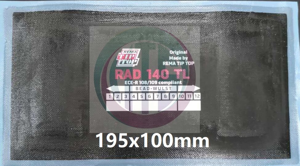 REMA Tiptop Radial Patch RAD 110TL 115TL 116TL 120TL 124TL 140TL ...